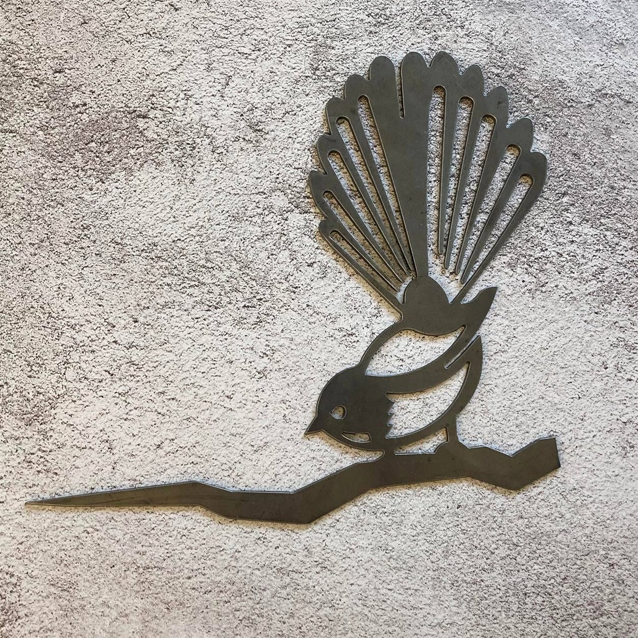 Fantail on a branch – Cut Wright Designs